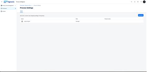 Setup Of The Sap Signavio Process Insights Connect Sap Community