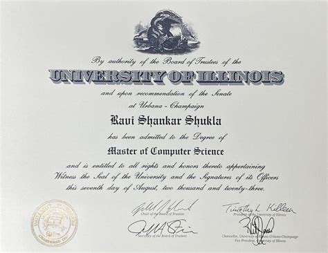 Graduation Mcs Uiuc Ai Datascience Machinelearning Advancedanalytics Bigdata