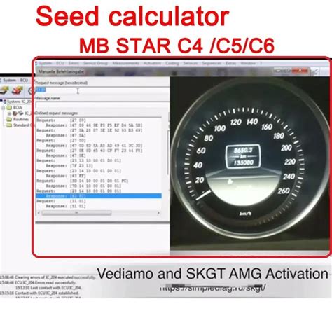 Seed calculator Программы для диагностики и ремонта Mercedes Форум автомастеров carmasters org