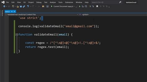 How To Validate An Email Address Using Javascript Simple Youtube