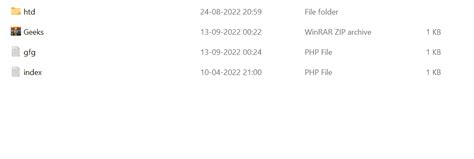 Php Ziparchive Extractto Function Geeksforgeeks