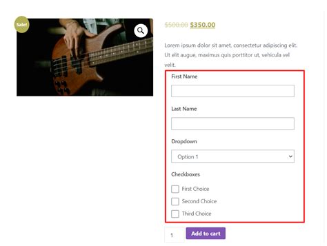 Woocommerce Everest Forms