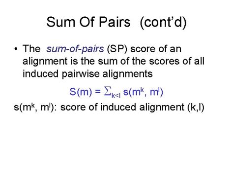 Cs 5263 Bioinformatics Multiple Sequence Alignment Multiple Sequence