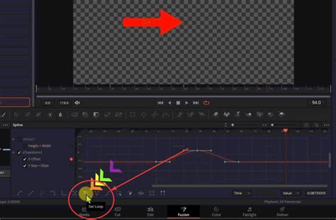 Looping Arrow Animation In Davinci Resolve Tech Videostack