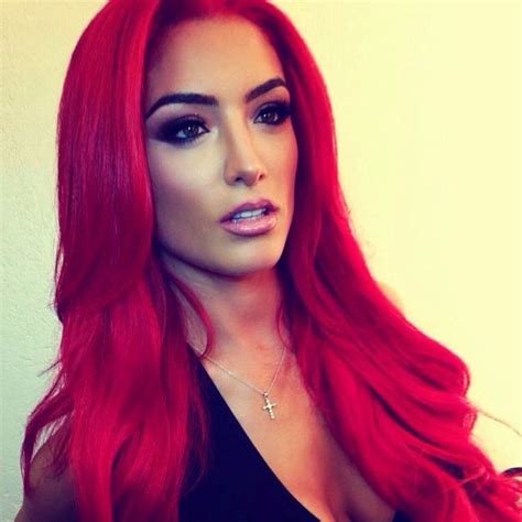 Eva Marie Bright Red Hair Red Hair Hair