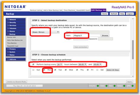 Mageia Mirror On NAS Netgear ReadyNAS Pro 6 Step By Step Instructions