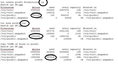 Solved How To Find If A Volume Has Been Re Sized 7mode Netapp Community
