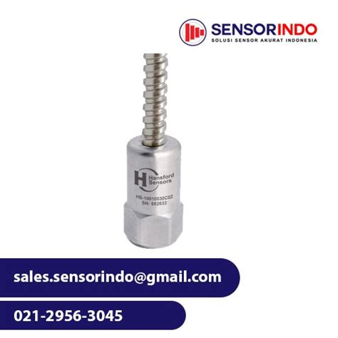 HS 100T Accelerometer AC Acceleration And Temperature Output Via FEP Cable With Protective