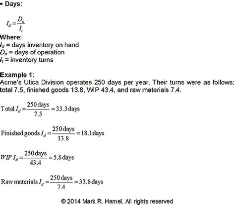 How To Calculate The Inventory Turnover Ratio India Dictionary