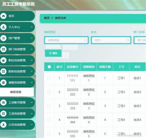 计算机毕业设计python Django企业考勤工资管理系统l595p Csdn博客
