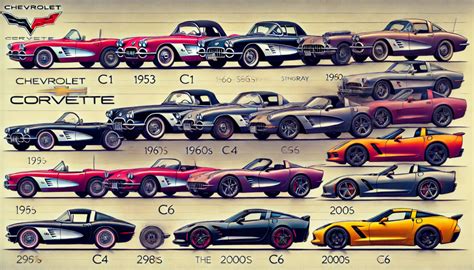 The Complete Evolution Of The Corvette Classic To Modern Icon