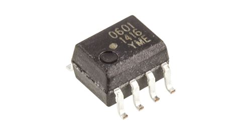Broadcom Hcpl 0601 000e Dc Input Transistor Output Optocoupler Surface Mount 8 Pin Soic Rs