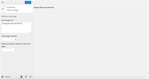 Php Using Wordpress Theme Customizer To Select Page Templates That