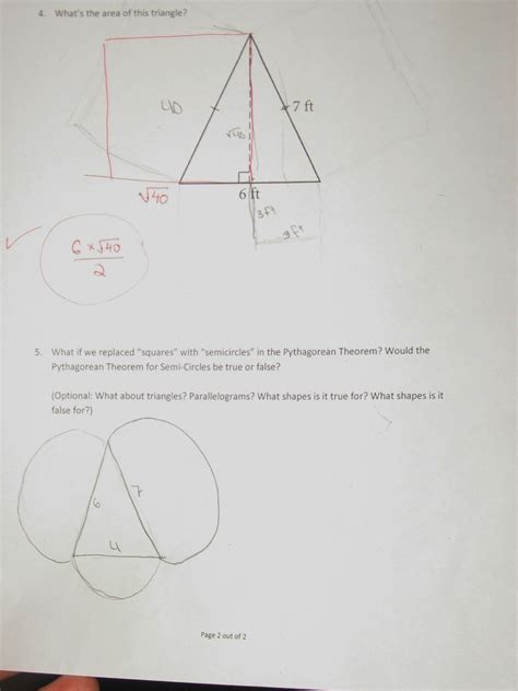 Geometric Measurement And Dimension Math Mistakes