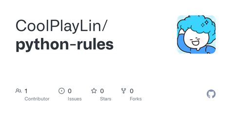 Github Coolplaylinpython Rules