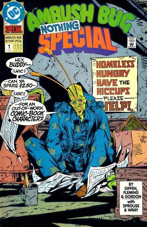 Ambush Bug Nothing Special 1 Very Fine Plus 8 5 DC Comic