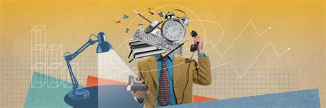 마감일과 브레인스토밍 머리 작업 응답 및 확인에 많은 전문 도구를 가진 사업가 현대 미술 콜라주 35 39세에 대한 스톡 사진 및 기타 이미지 Istock