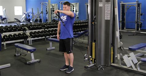 Anterior Deltoid Exercises Cable