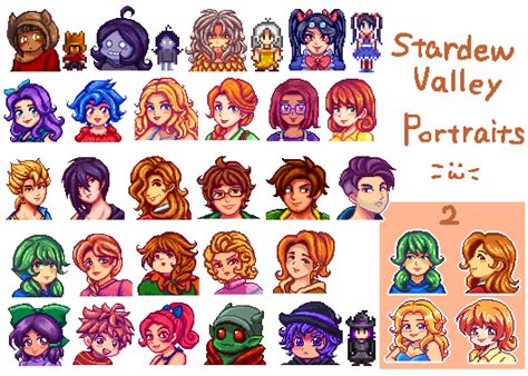 Stardew Valley Portrait Mods Guide Sdew Hq