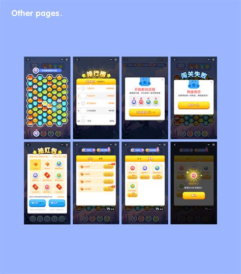 Game Ui 2d Ios And Android Mobile Game On Behance