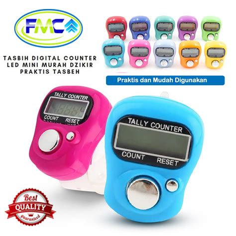 Tasbih Digital Mini Led Alat Hitung Tasbeh Digital Led Tally Tasbeh Counter Elektronik
