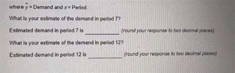 Solved Given The Following Data Use Least Squares