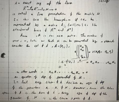 Solved Module And Matrices To Understand The Question This Chegg
