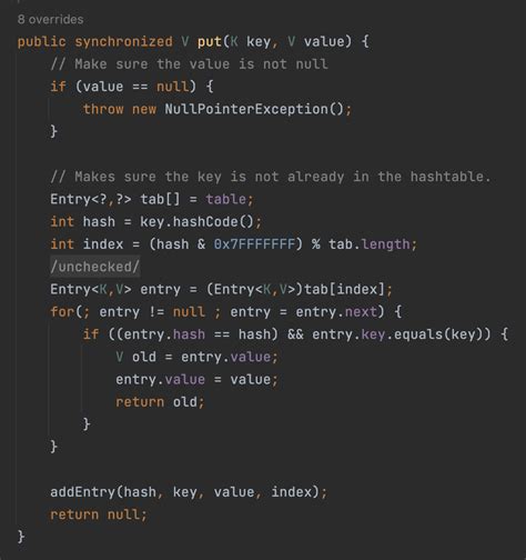 Hashtable Vs Synchronizedmap Vs Concurrenthashmap
