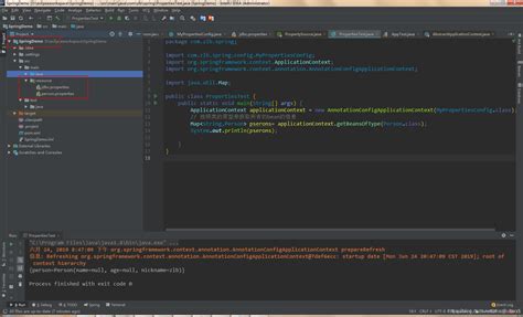 解决spring项目 propertysource 读不到properties文件 csdn博客