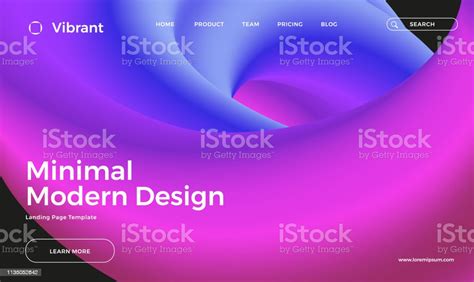 3d 흐름 모양을 가진 유행 추상적인 디자인 템플릿입니다 동적 그라데이션 컴포지션 랜딩 페이지 커버 브로셔 전단지 프레젠테이션 및 배너에 적용 가능 합니다 벡터