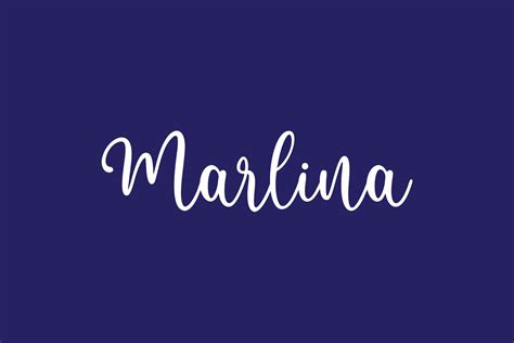 Marlina Fonts Shmonts