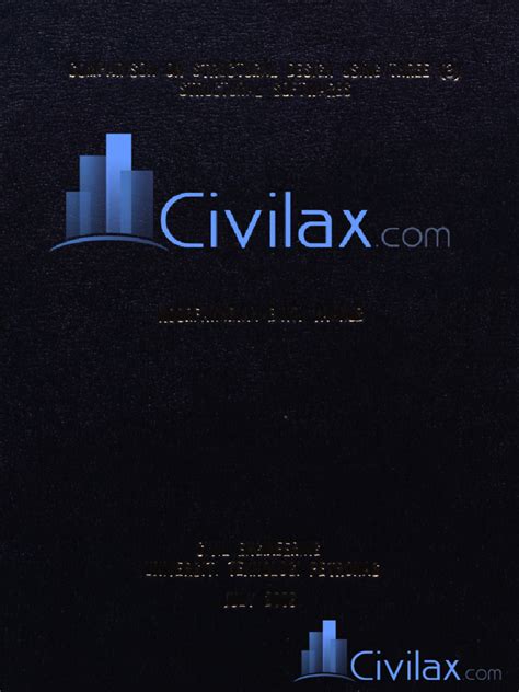 Comparison On Structural Design Using 3 Structural Software Pdf Building Information