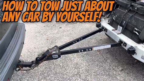 Towing With A Tow Bar