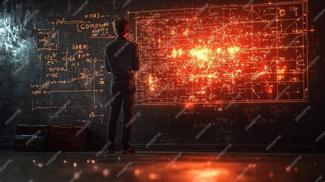 Mathematical Physics Visual Aid Depicting Advanced Mathematical