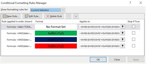Formula To Highlight A Column In Red When Date Is Past The Task End