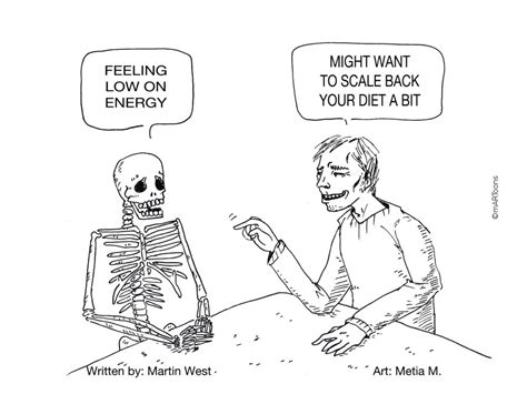 Mt395 Skeleton Diet Martoons