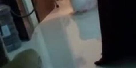 Front Cock Flash To Nur Maid