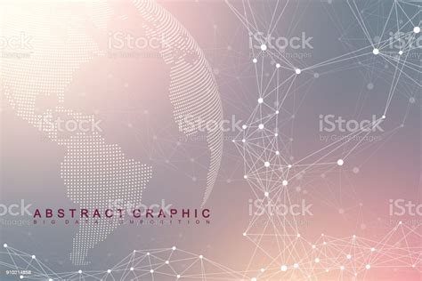 글로벌 네트워크 연결입니다 네트워크와 큰 데이터 공간에서 지구를 통해 교환합니다 글로벌 비즈니스입니다 벡터 일러스트 레이 션 0명에 대한 스톡 벡터 아트 및 기타 이미지
