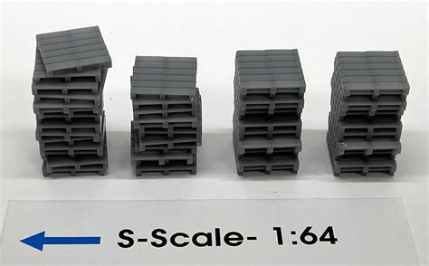 S Scale Tall Pallet Stacks Phoenix Precision Models