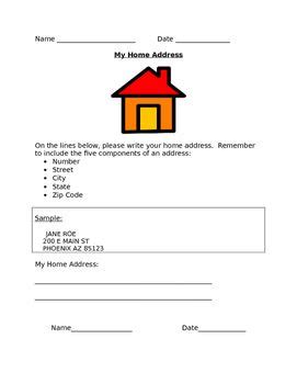 How To Write Street Address In One Line