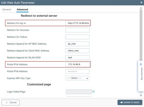 在9800 Wlc上配置外部web身份验证并排除故障 Cisco