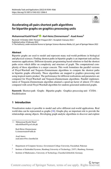 Accelerating All Pairs Shortest Path Algorithms For Bipartite Graphs On Graphics Processing