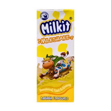 Milkit Banana Flavoured Milkshake 250ml Superb Hyper