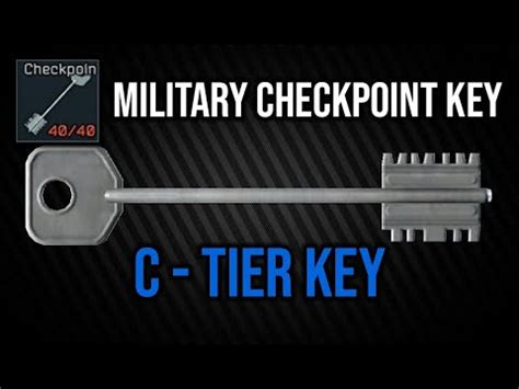 Military Checkpoint Key Guide Escape From Tarkov Youtube