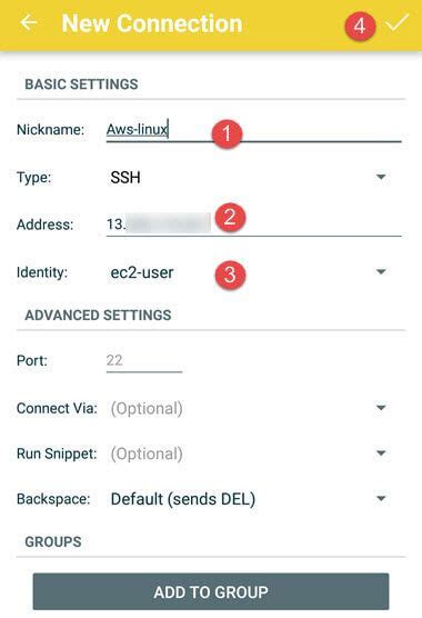 How To Access AWS Cloud Linux Server From Mobile