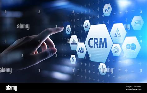 Crm Customer Relationship Management Automation System Software Business And Technology