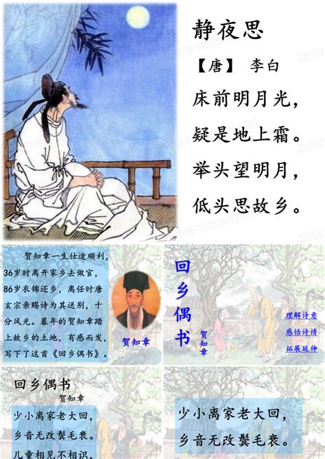 回乡偶书PPT模板下载 编号lxonoygx 熊猫办公