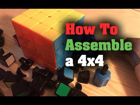 How To Assemble A X Rubik S Cube KungFu CangFeng YouTube