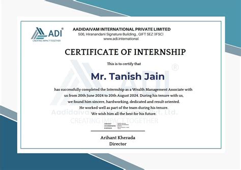 Tanish Jain On Linkedin Internship Mutualfunds Msme Exportfunding