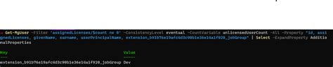 Get Mguser With Filter Returns Empty Additionalproperties · Issue 1815 · Microsoftgraph